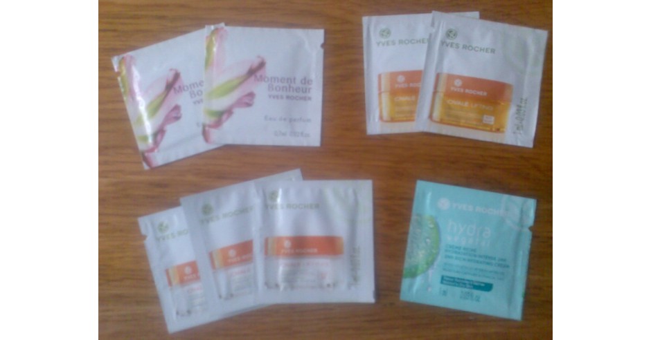 Yves Rocher - Set de mostre creme + parfum *** | arhiva Okazii.ro