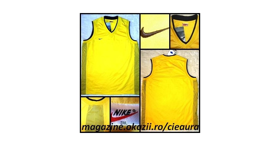 Maieu Barbatesc Nike ACG Dri-FIT Galben XXXL Uscare Rapida Sport Bumbac ...