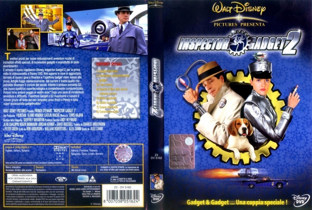 DVD DESENE ANIMATE WALT DISNEY INSPECTOR GADGET 2 | arhiva Okazii.ro