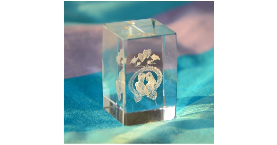 MARTURII NUNTA CUB STICLA 3 D | arhiva Okazii.ro