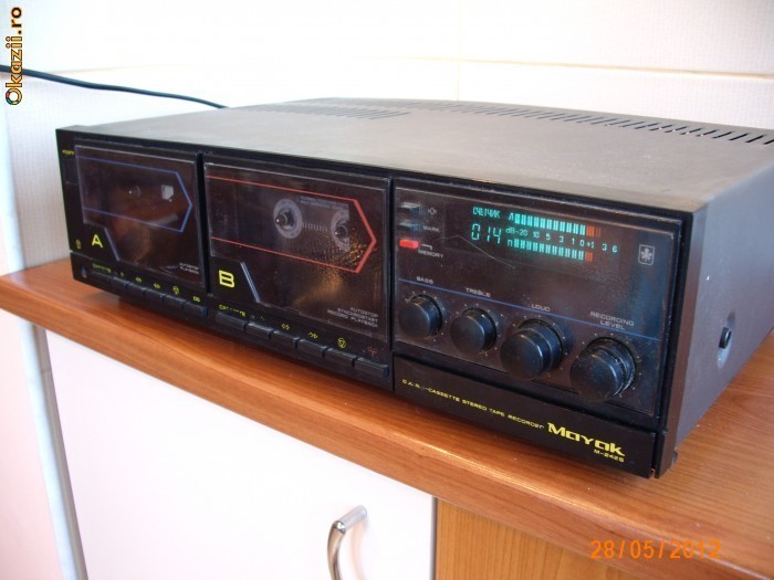 DUBLU DECK MAYAK M-242 S (AMPLIFICATOR INCORPORAT) | arhiva Okazii.ro
