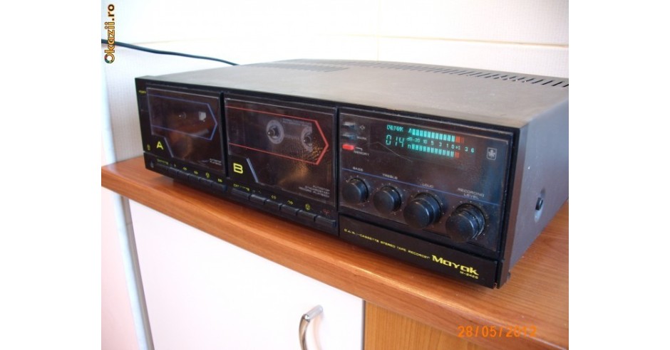DUBLU DECK MAYAK M-242 S (AMPLIFICATOR INCORPORAT) | arhiva Okazii.ro