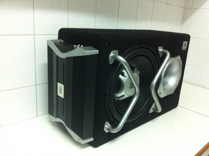 Subwoofer JBL GT5-1204BR + Statie JBL GT5-A604 sunt k noi, 41-80W ...