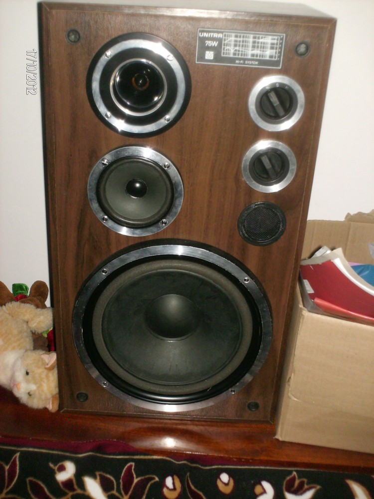 vand boxe unitra 75w poloneze | arhiva Okazii.ro