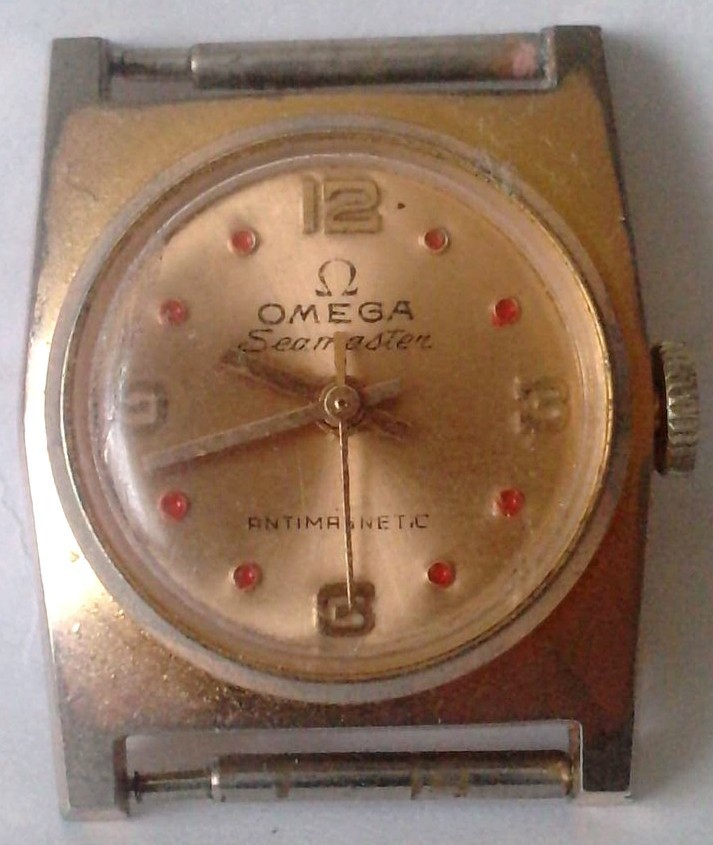 Omega Seamaster Antimagnetic Swiss Made, placat cu aur | arhiva Okazii.ro