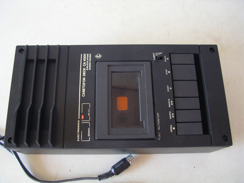 CASETOFON CALCULATOR HC 90 HC 91 CIP 03 VINTAGE ANII 80 IMPECABIL CA ...