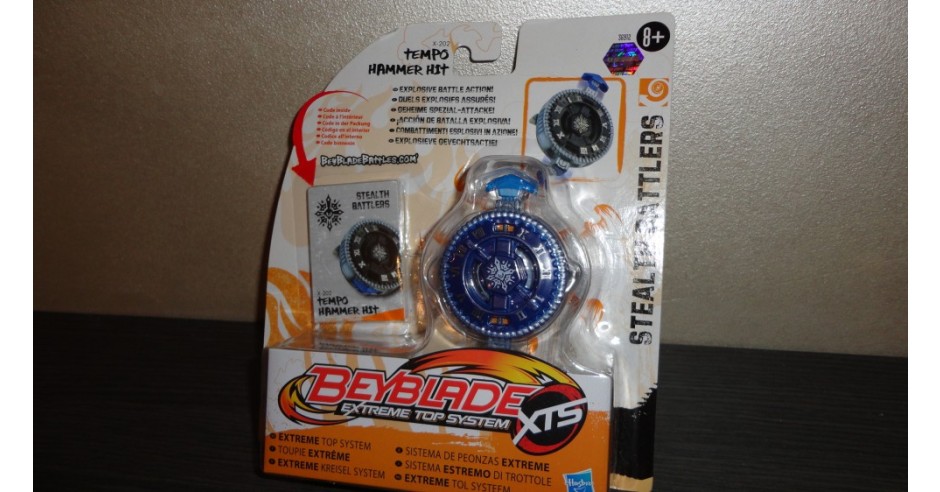 BEYBLADE EXTREME TOP SYSTEM XTS TEMPO HAMMER HIT ORIGINAL HASBRO ...