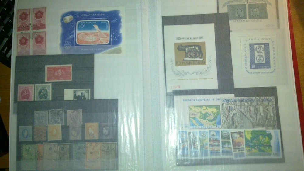 colectie mare de timbre romanesti nestampilate 1862-1990 | arhiva Okazii.ro