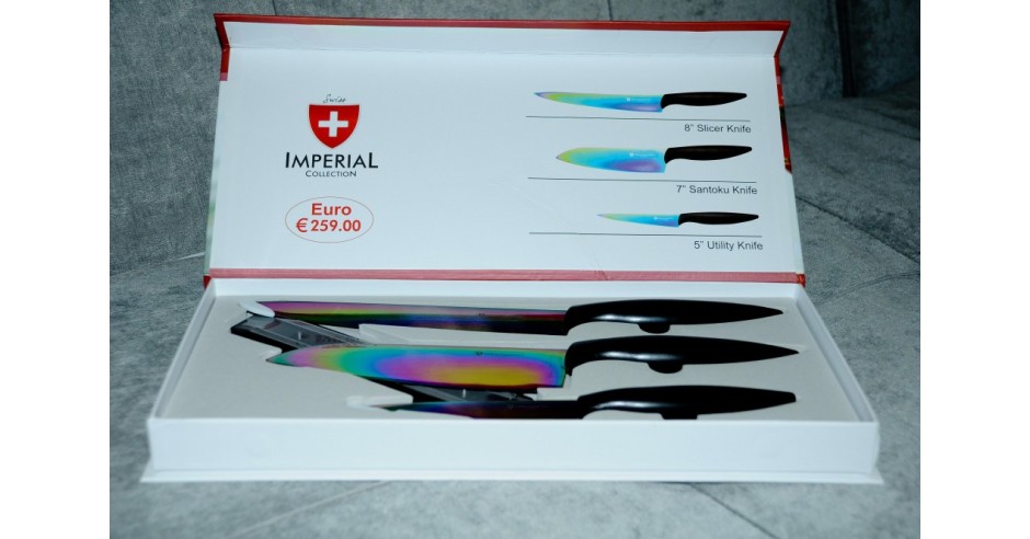 Set Cutite TITAN - IMPERIAL COLLECTION SWISS MADE | arhiva Okazii.ro