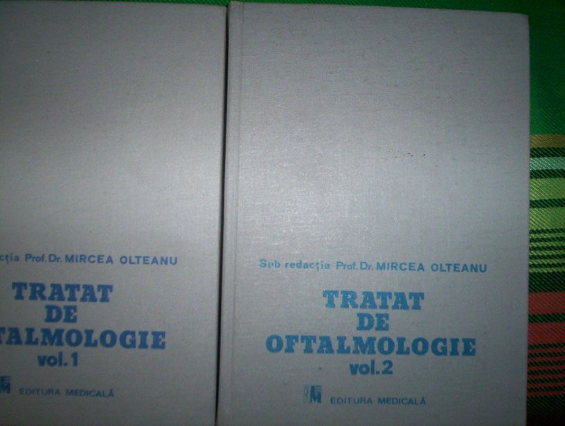 Tratat de oftalmologie(2volume)-Mircea Olteanu | arhiva Okazii.ro