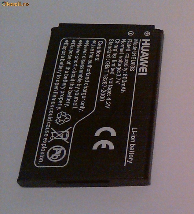 baterie acumulator mobil huawei digi u1000 , u120 , u1220 | arhiva Okazii.ro
