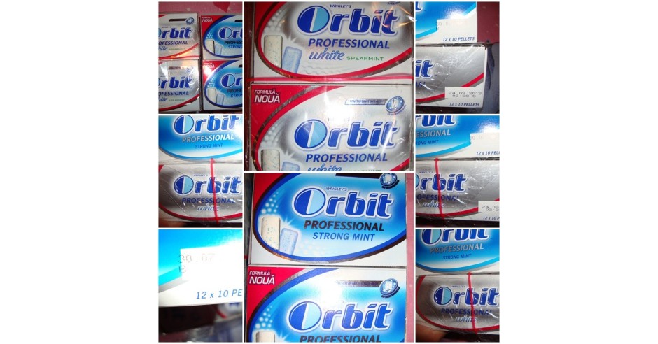 GUMA ORBIT professional/SIGILATE,IN TERMEN=VAND NUMAI CUTIA CU ...