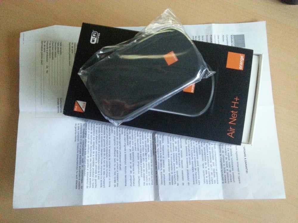 Modem/Router WiFi-MiFi/Hotspot portabil Huawei AirNet H+ / Huawei E587 ...