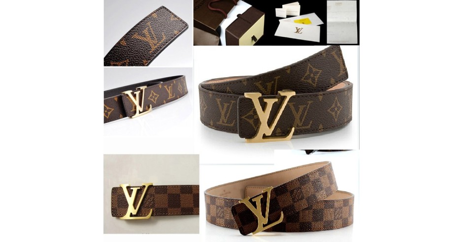 Curea Louis Vuitton Barbati originale din piele 100%+Chitanta ...