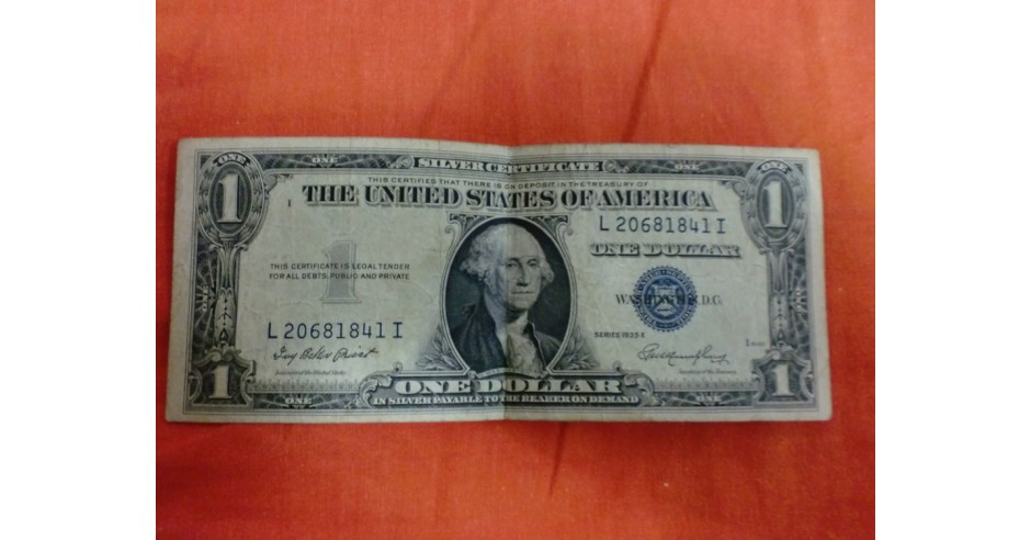 BANCNOTE AMERICANE VECHI DE 1 SI 2 DOLARI | arhiva Okazii.ro
