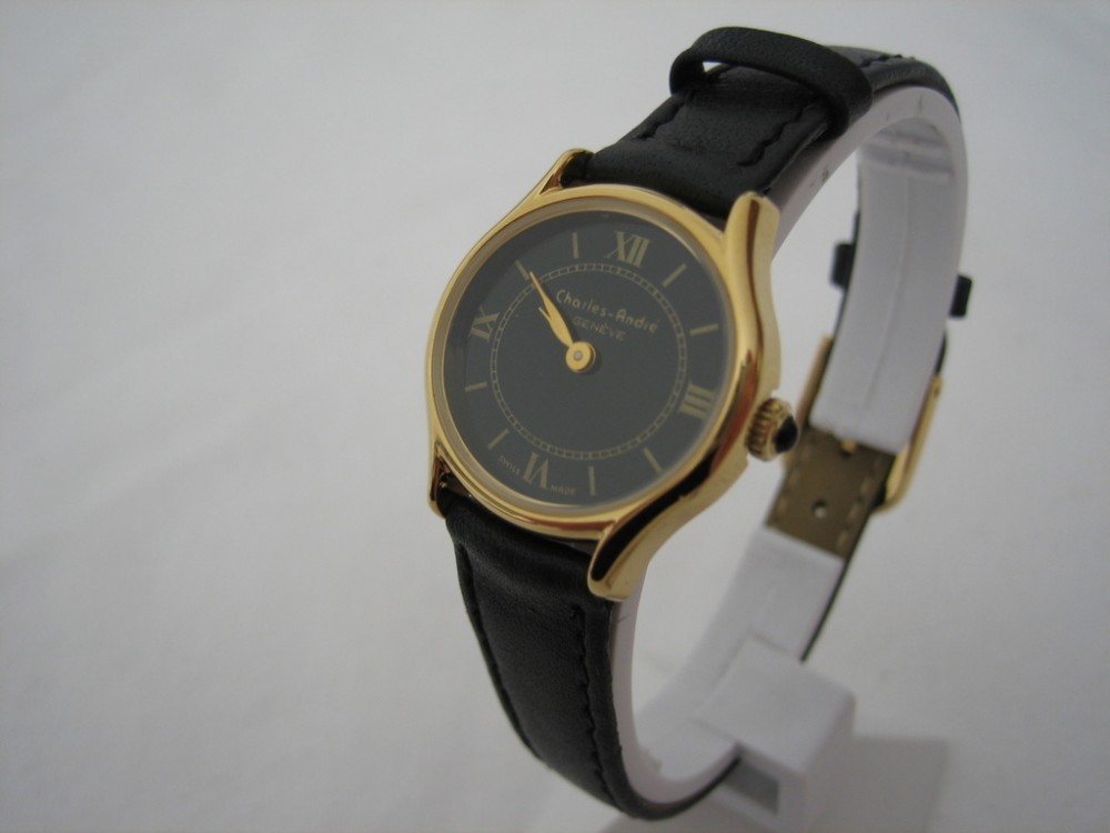 Charles-Andre Geneve. Gold Plated. Mechanichal. Rare Vintange Original ...