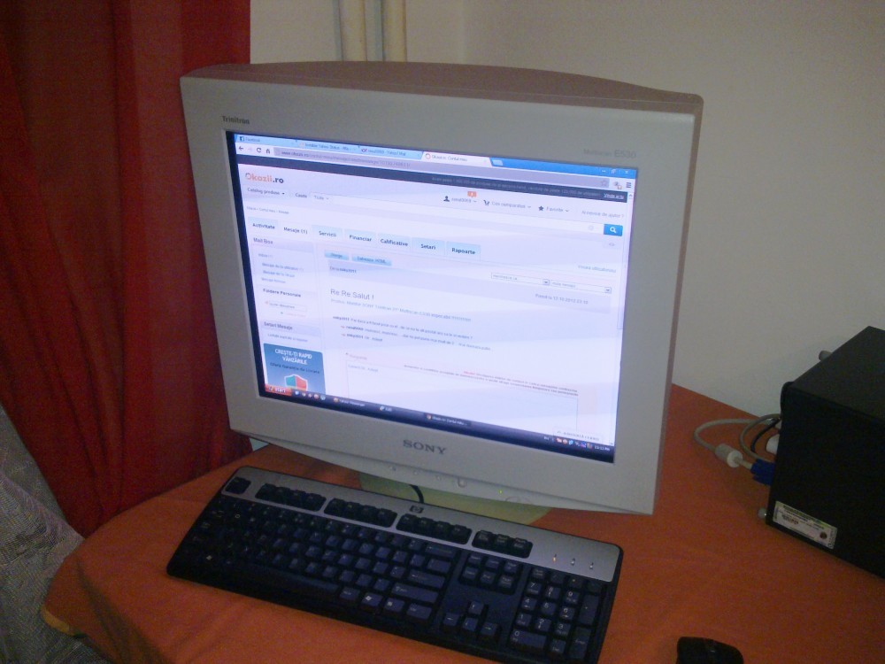 Monitor SONY Trinitron 21" Multiscan E530 impecabil ...