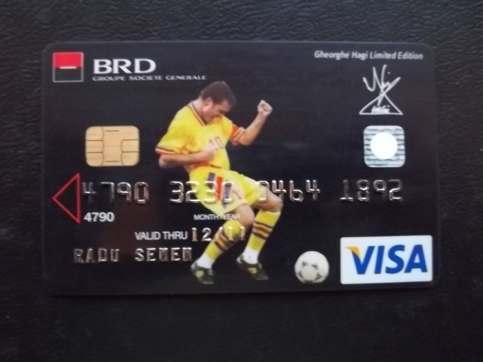 CARD BRD VISA - HAGI ( NR 7777 ) | arhiva Okazii.ro
