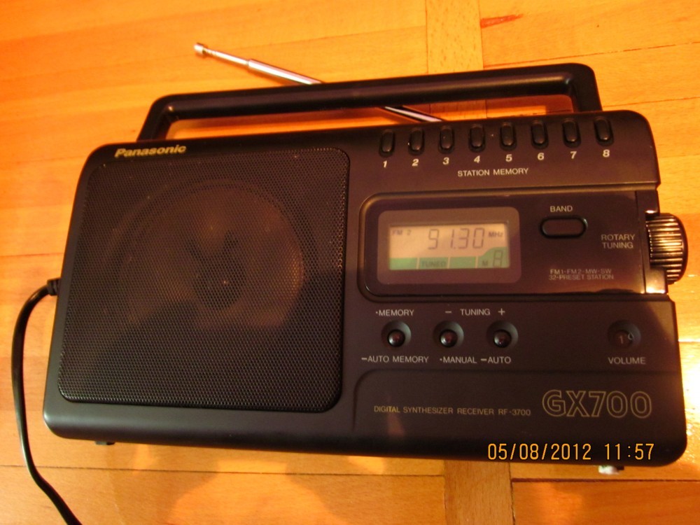 RADIO PANASONIC DIGITAL RECEIVER RF-3700 (RADIO PANASONIC GX 700)RADIO ...