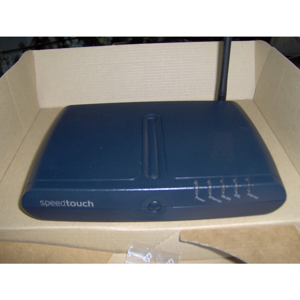SPEEDTOUCH 585(i) v6 MODEM ADSL2 + GATEWAY CU ROUTER WIRELESS SI 4 ...