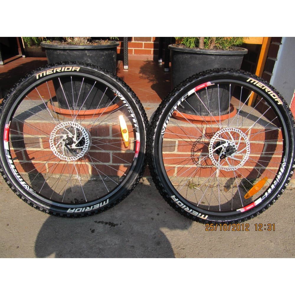 SET ROTI BICICLETA COMPLETE / FATA SPATE / JANTE ALEXRIMS MATTS ...