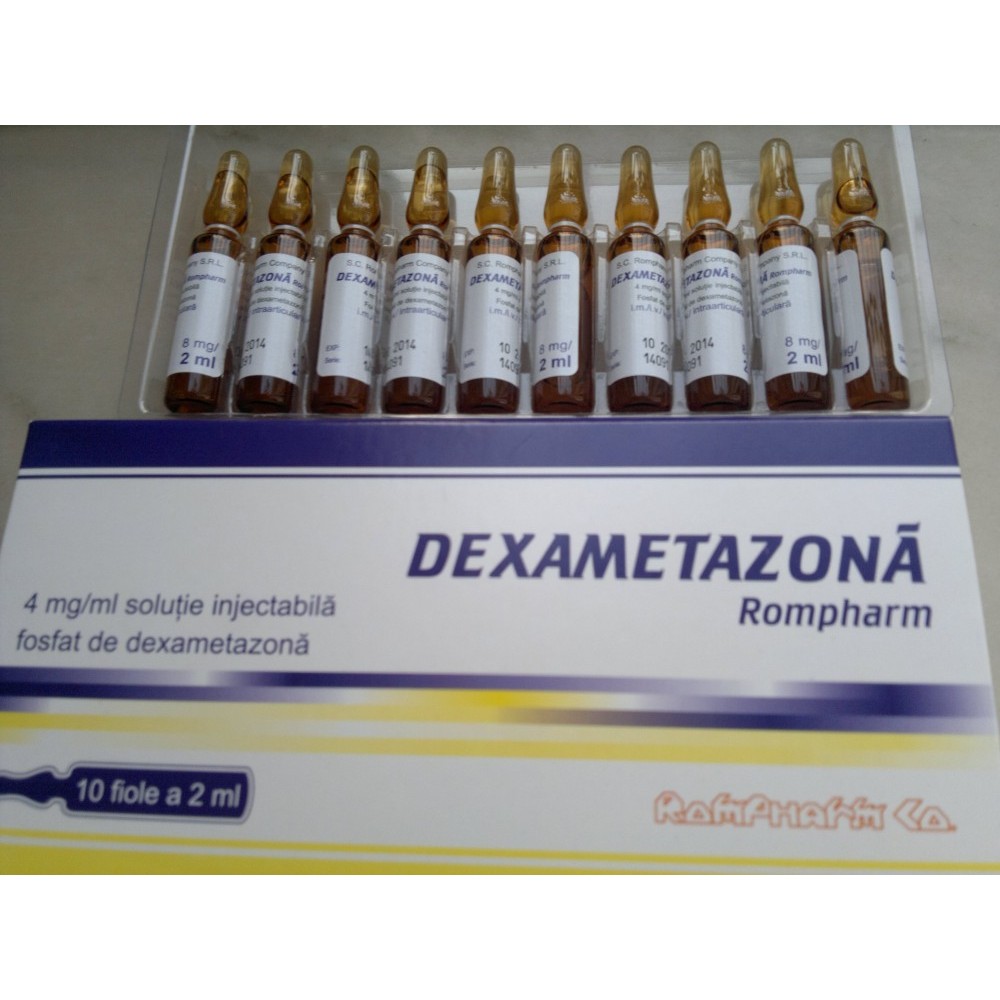 Dexametazona Fiole Dexamethasona Injectabil Fiola Cutie 10 Bucati ...
