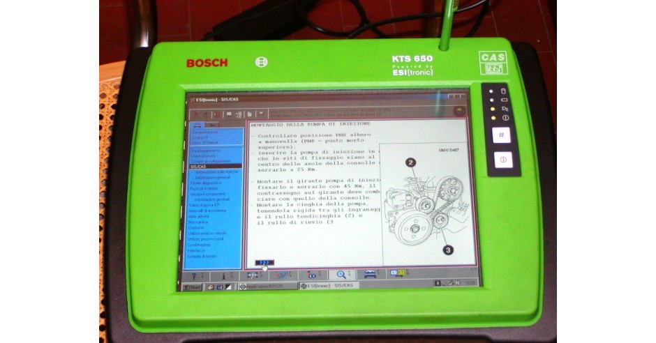 Tester Uiversal BOSCH PIWIS KTS 650 Performant Touchscreen | arhiva ...