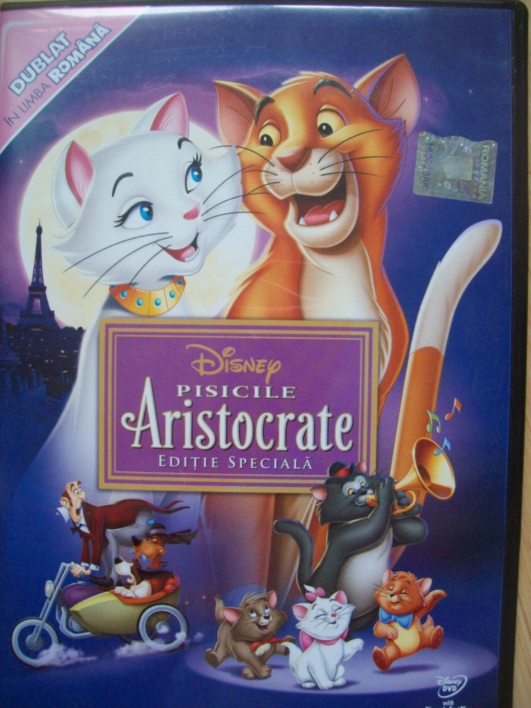DESENE ANIMATE PISICILE ARISTOCRATE (DVD) original | arhiva Okazii.ro