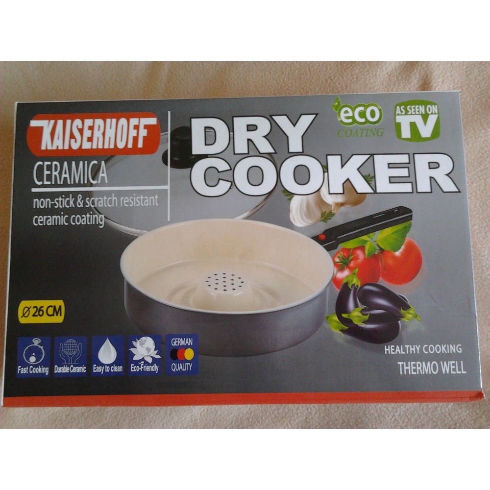 Tigaie ceramica DRY COOKER Kaiserhoff OFERTA!!! | arhiva Okazii.ro
