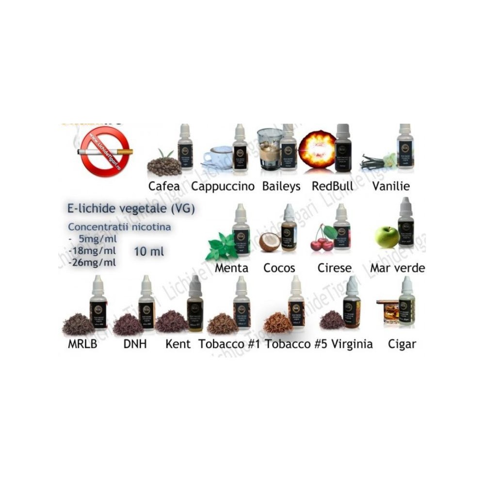 arome tigari electronice 10 ml, e-lichid, lichide tigara electronica ...