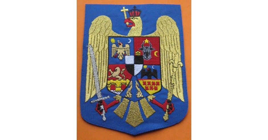 REGATUL ROMANIEI.Stema regala a Romaniei din perioada 1921-1948,format ...