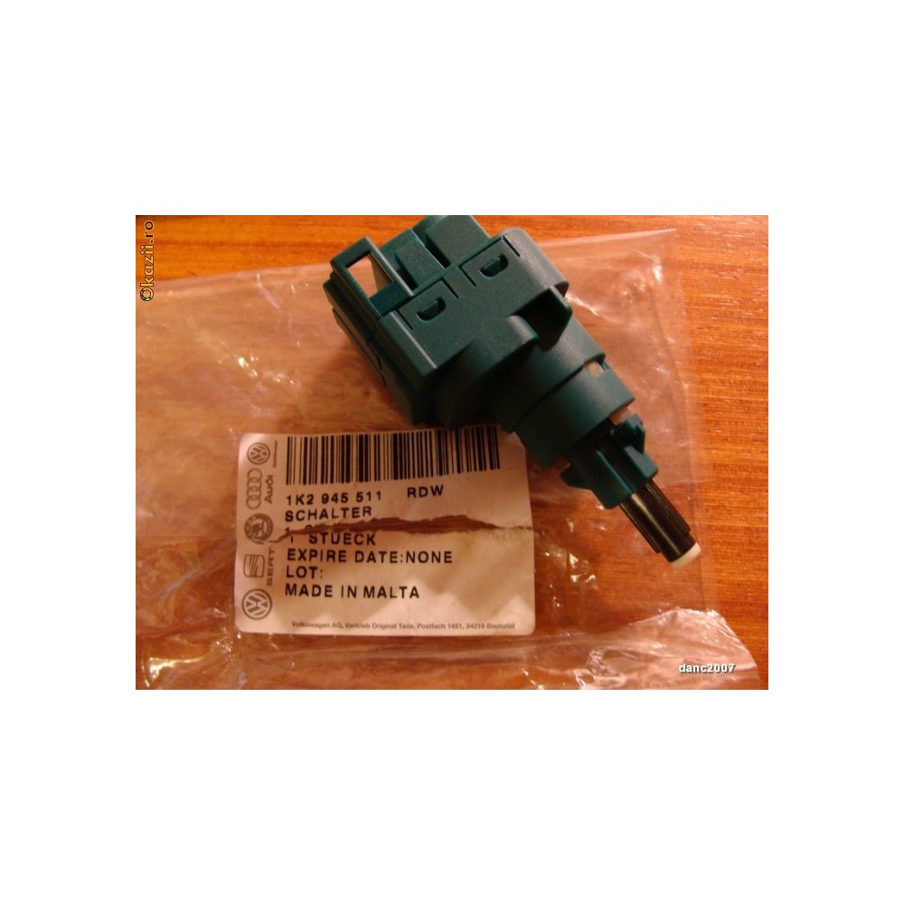 Contact lampa stop frana switch pedala frana 1K2945511 Volkswagen VW ...