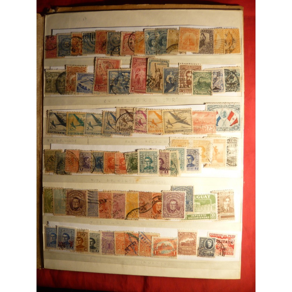 Colectie cca.190 Timbre Uruguay 1882-1990 stamp. | arhiva Okazii.ro