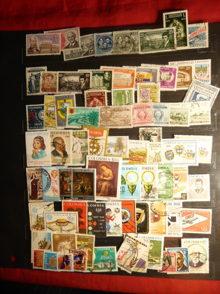 Colectie 200 Timbre Columbia 1886-1990 , stamp. | arhiva Okazii.ro