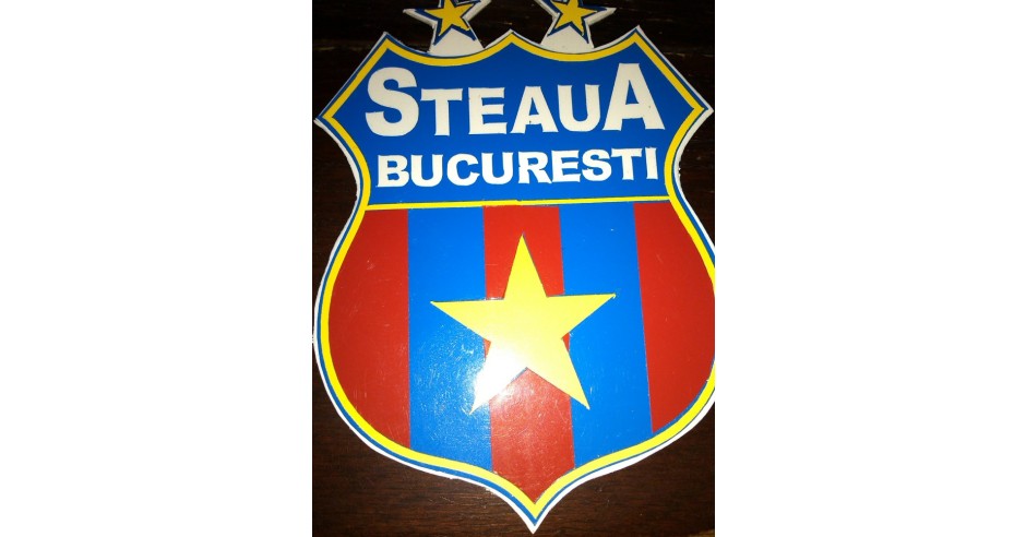 STEAUA BUCURESTI FCSB MAGNET FRIGIDER 9,5/7 CM FOTBAL LIGA I SPORT ...