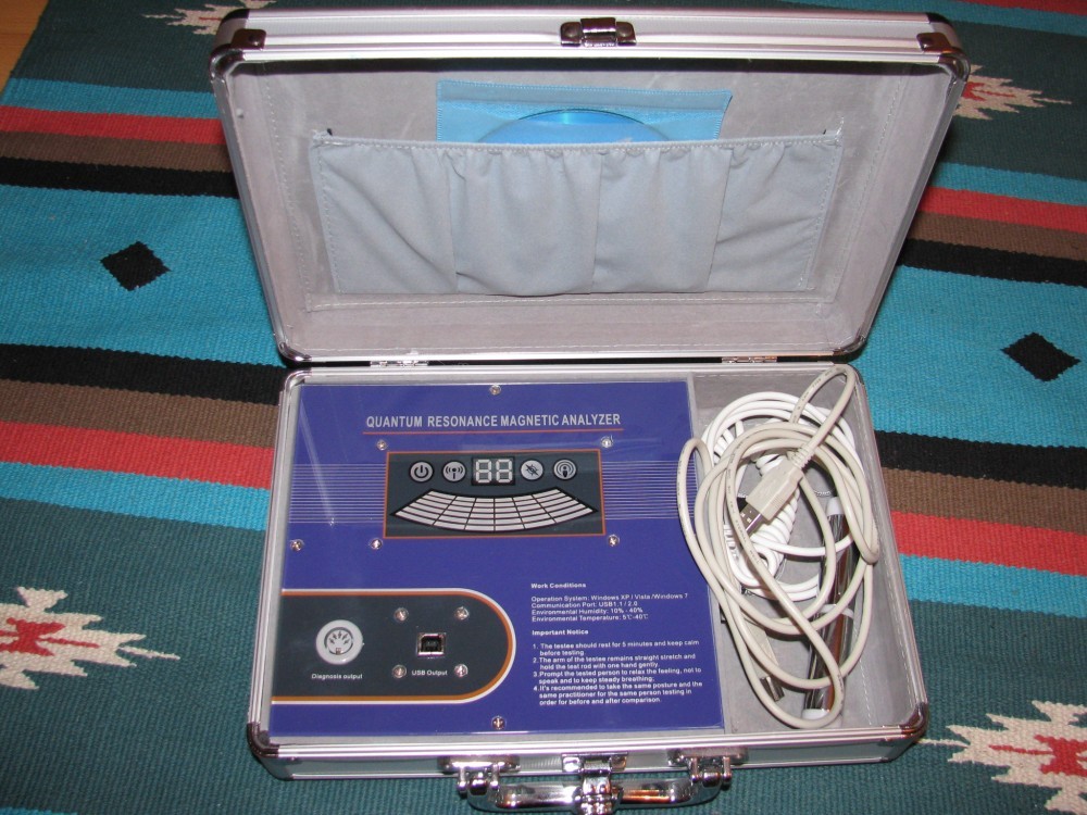 Aparat de biorezonanta magnetica/ Quantum resonance magnetic analyzer ...