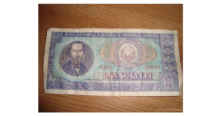 Bancnota de colectie 100 lei vechi 1966 | arhiva Okazii.ro