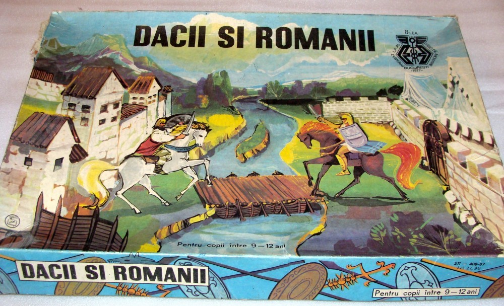 JOC ROMANESC ORIGINAL COMPLET ' DACII SI ROMANII ' - anii '70-'80 ...