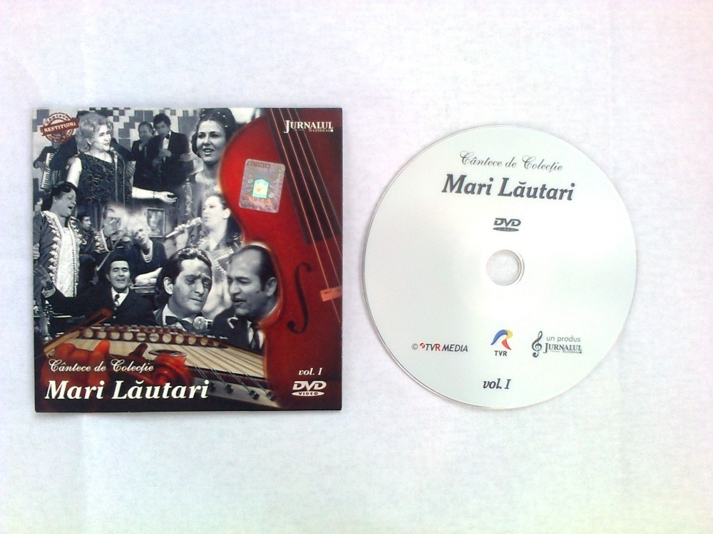 DVD original - Cantece de colectie - Mari lautari, vol 1, editat de ...