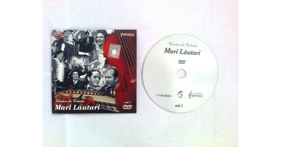 DVD original - Cantece de colectie - Mari lautari, vol 1, editat de ...