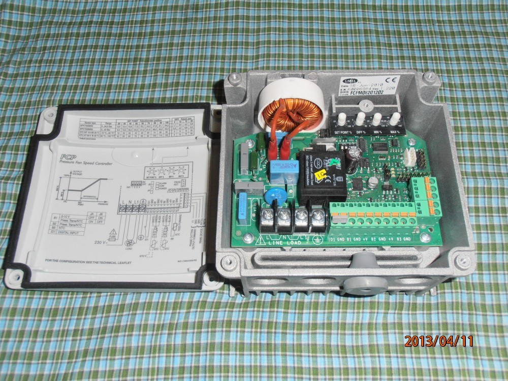 CONTROLER VARIATOR TURATIE VITEZA VENTILATOR CAREL FCPM08201202 ITALIA ...