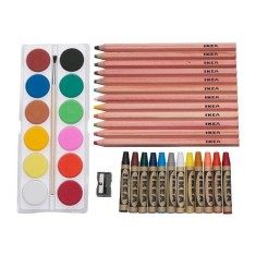 IKEA - MALA set creioane, acuarele + MULTE ALTE PRODUSE IKEA ORIGINALE ...