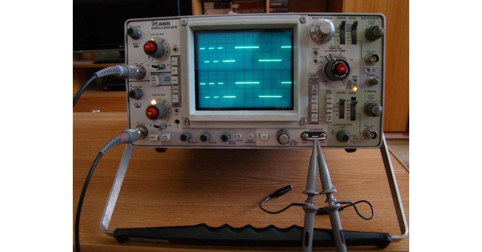 Tektronix 465 - Osciloscop analogic 2x100 Mhz - super OKAZIE! | arhiva ...