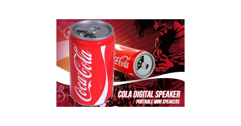 BOXA COCA-COLA - PEPSI - HEINEKEN cu ACUMULATOR + MP3/MP4 + RADIO FM ...
