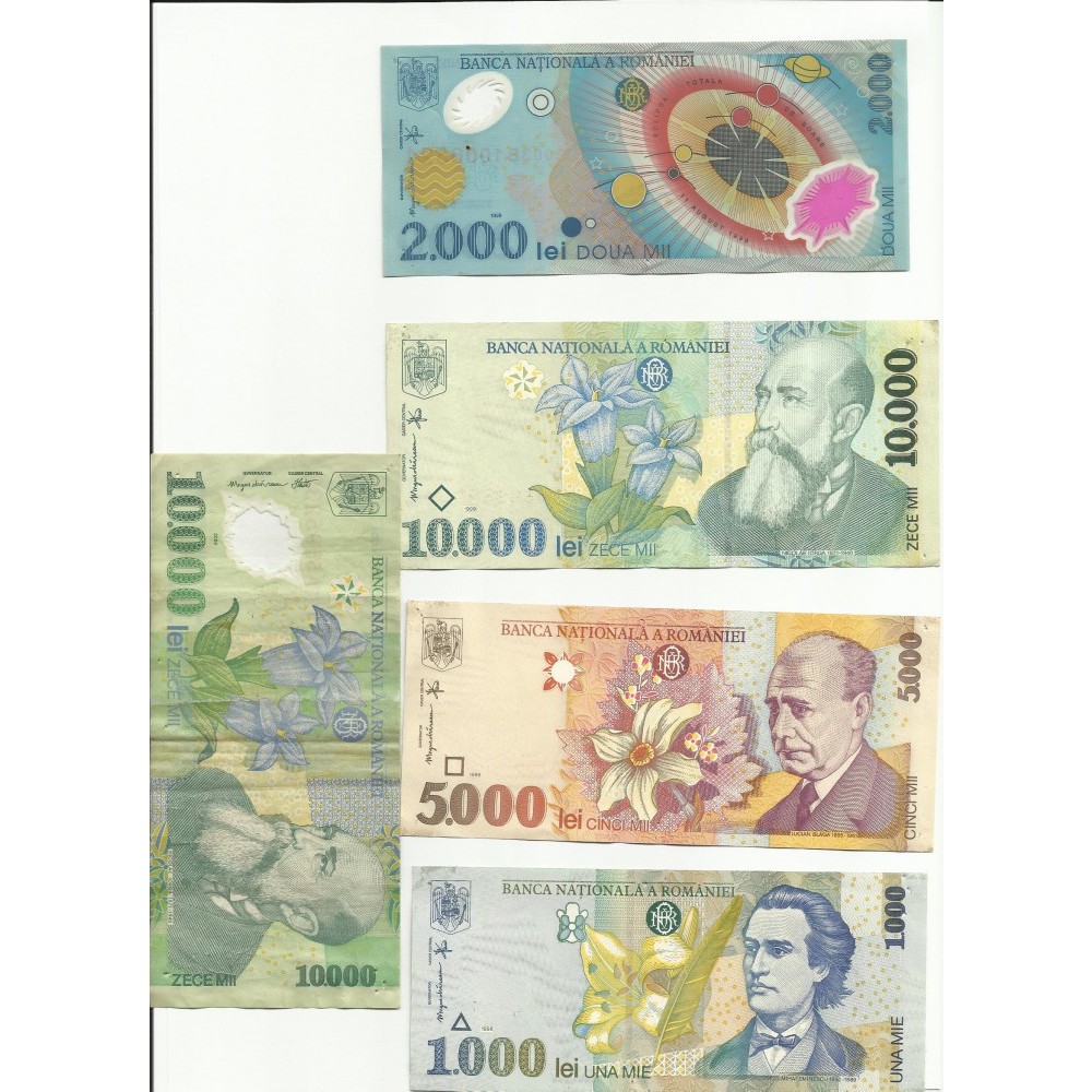 Lot bancnote romanesti + Lot monede lire sterline | arhiva Okazii.ro