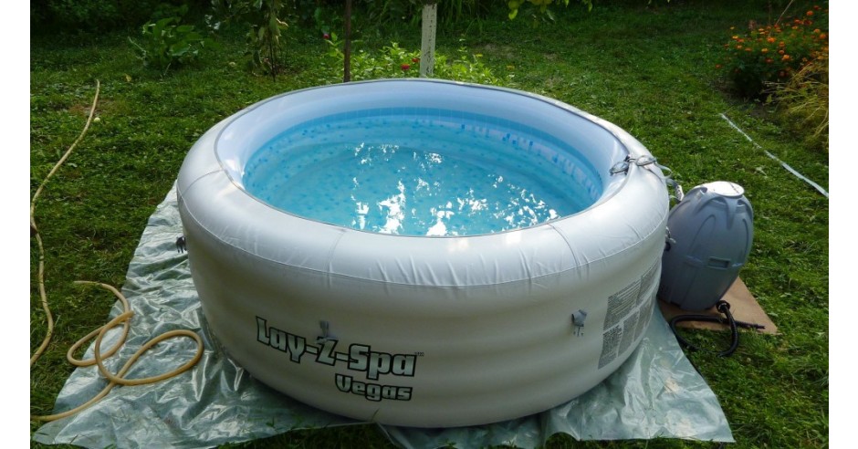 Piscina bazin de gradina JACUZZI Lay-Z SPA VEGAS marca BESTWAY ...