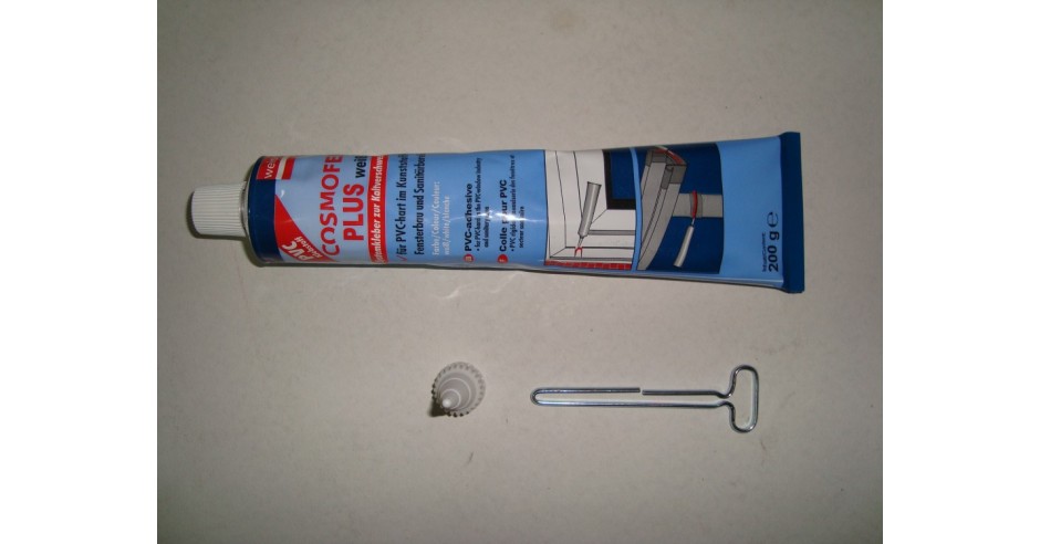 TUB PVC-LICHID ALB / TRANSPARENT PENTRU REPARATII PROFIL TERMOPAN PVC ...