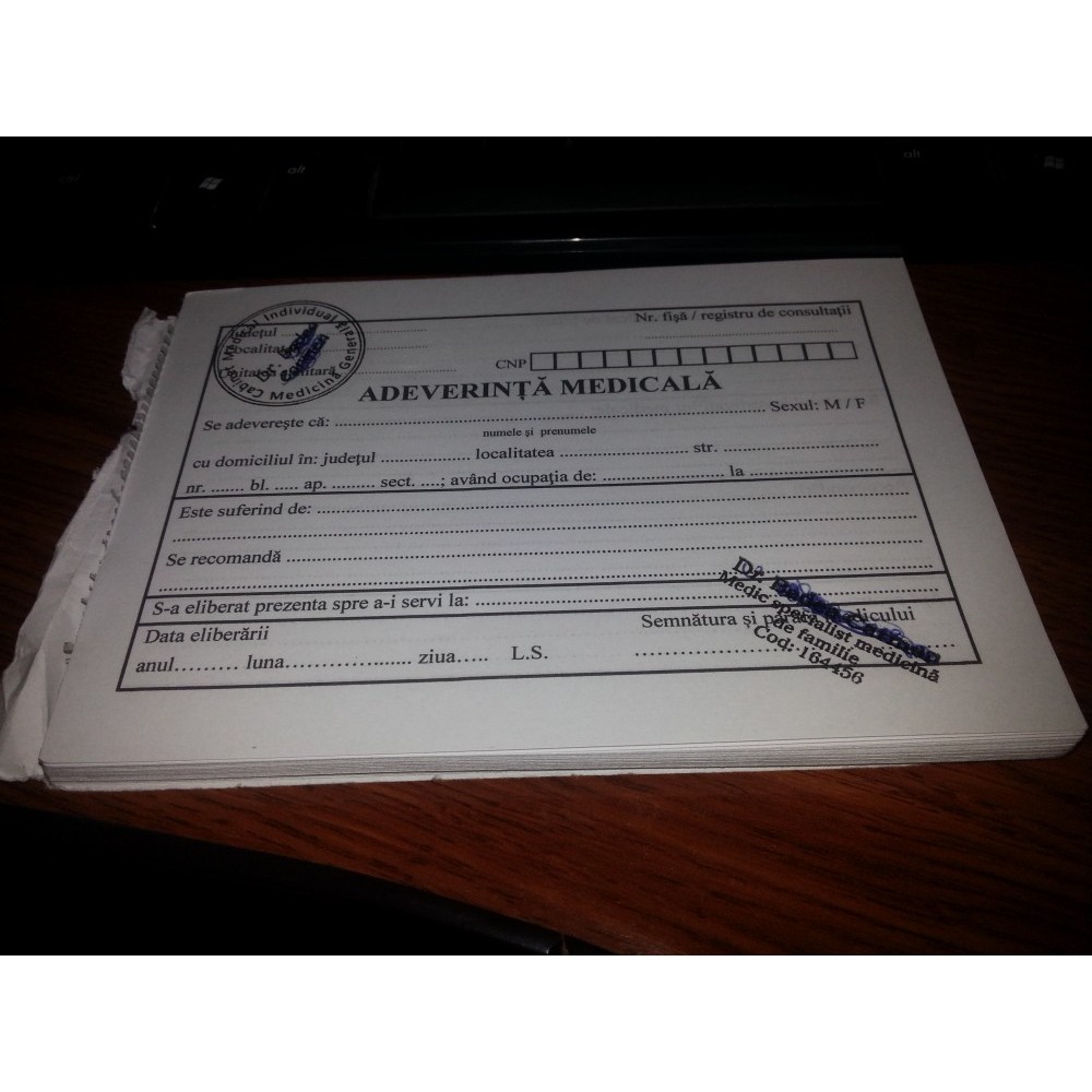 vand tipizate medicale scutiri | arhiva Okazii.ro