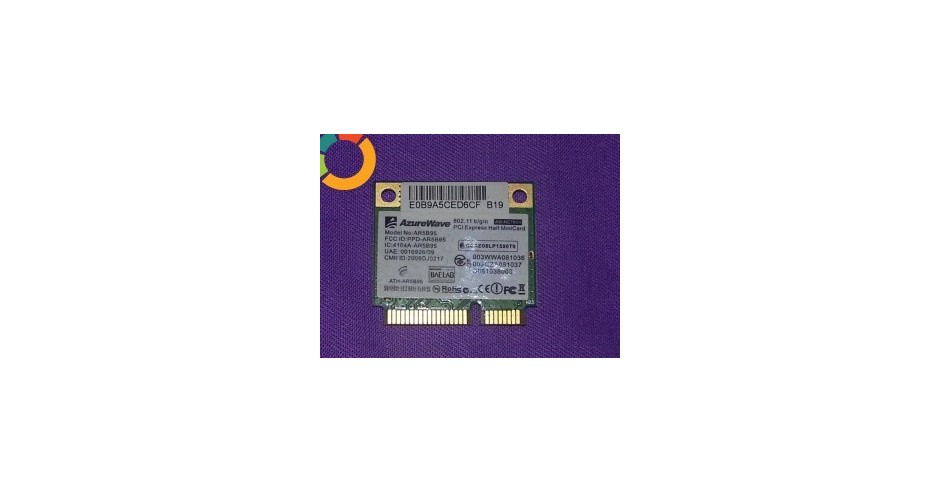Placa retea wireless laptop Azurewave 802.11 b/g/n - ASUS K53S K53 K53E ...