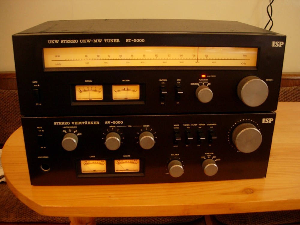 AMPLIFICATOR ISP SV-5000 + TUNER ISP ST-5000 | arhiva Okazii.ro